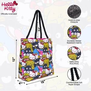 Hello Kitty | Bags | Hello Kitty Pink Print Tote Bag | Poshmark